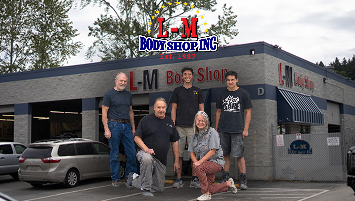 Contact us at L-M Body Shop